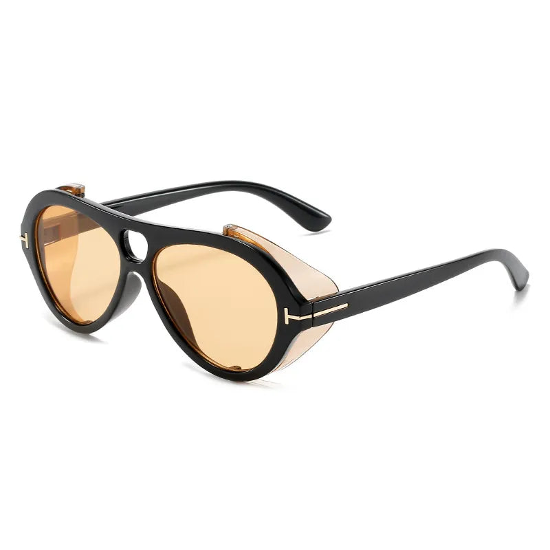 Vintage Pilot Sunglasses Women Fashion Luxury Brand Designer Tom